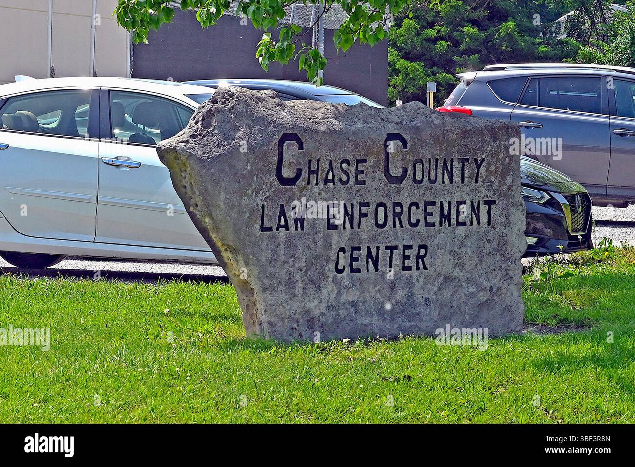 COTTONWOOD FALLS KANSAS, USA - MAY 31, 2025 The Chase County Detention ...