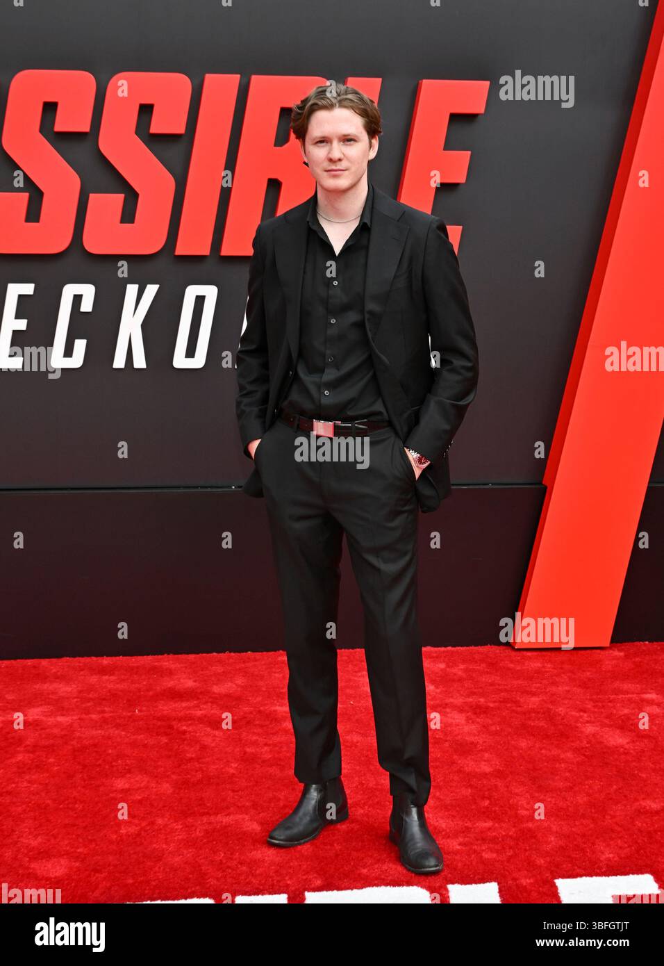 Taylor Reilly attends the "Mission: Impossible - The Final Reckoning" premiere at Lincoln Center ...