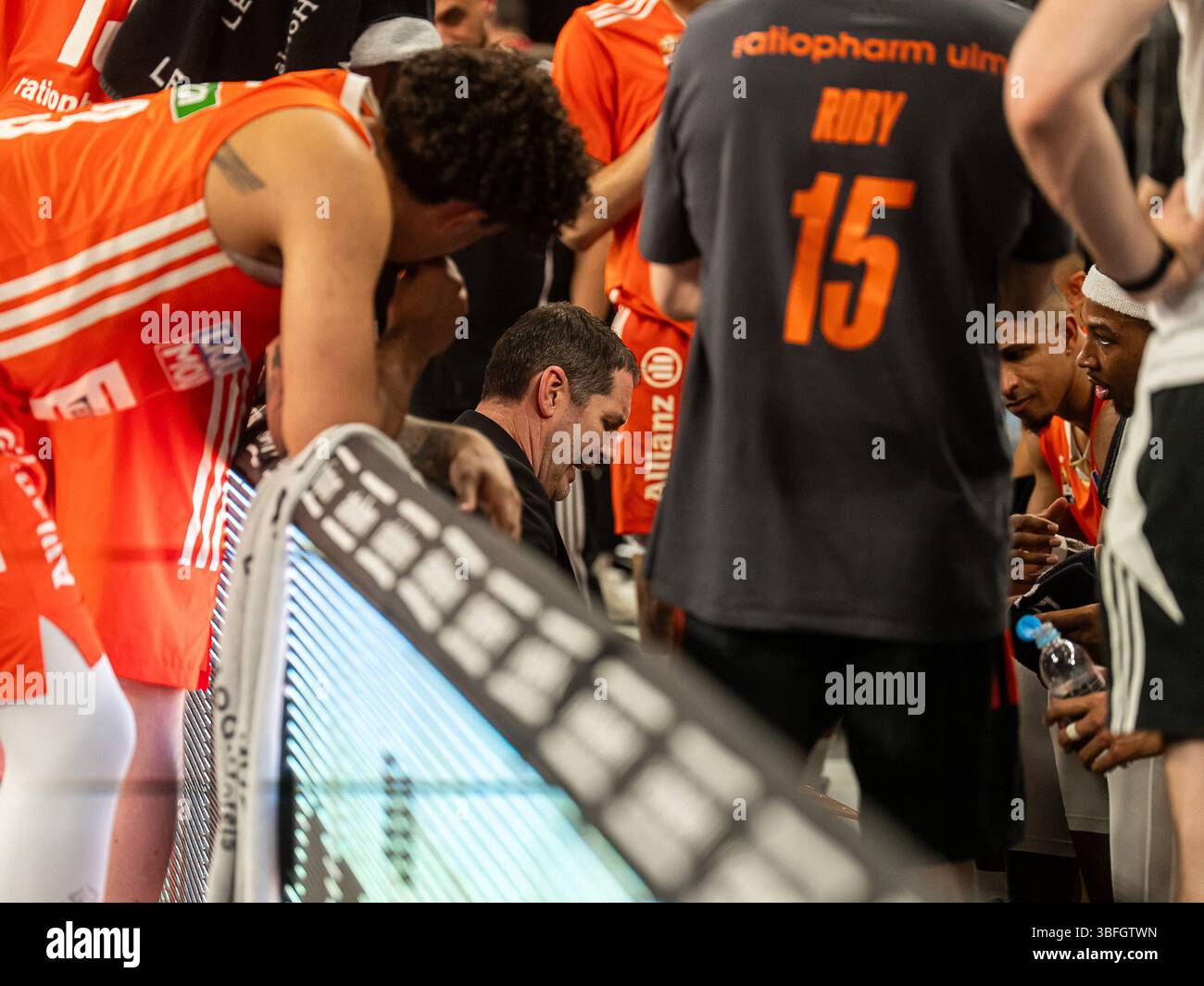 Neu Ulm, Deutschland. 01st June, 2025. Ty Harrelson, Headcoach ...