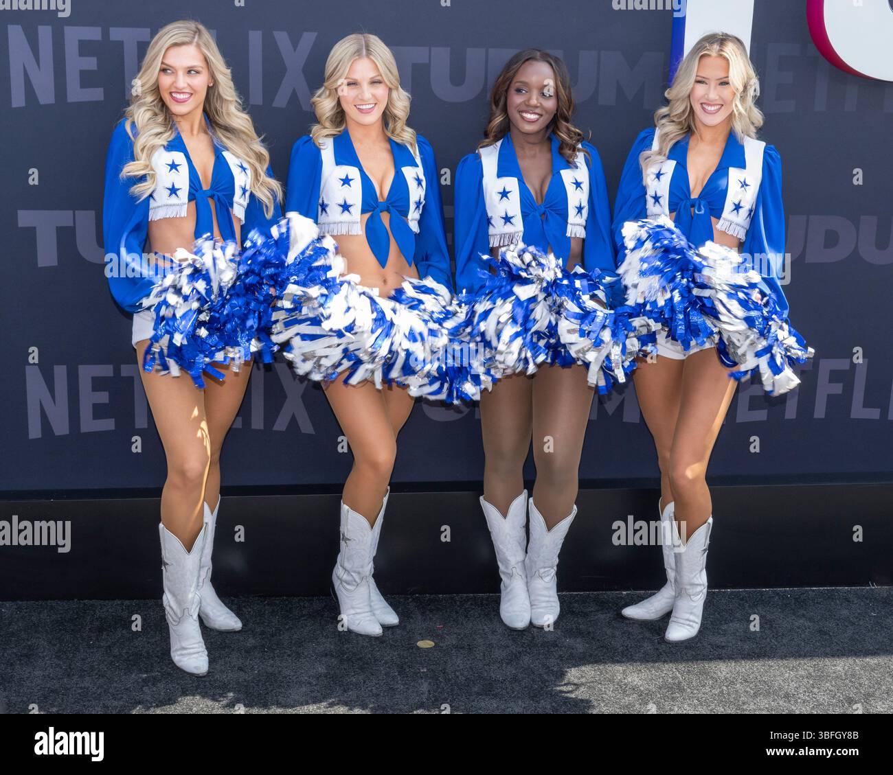 May 31, 2025, Los Angeles, California, USA: Dallas Cowboys Cheerleaders ...