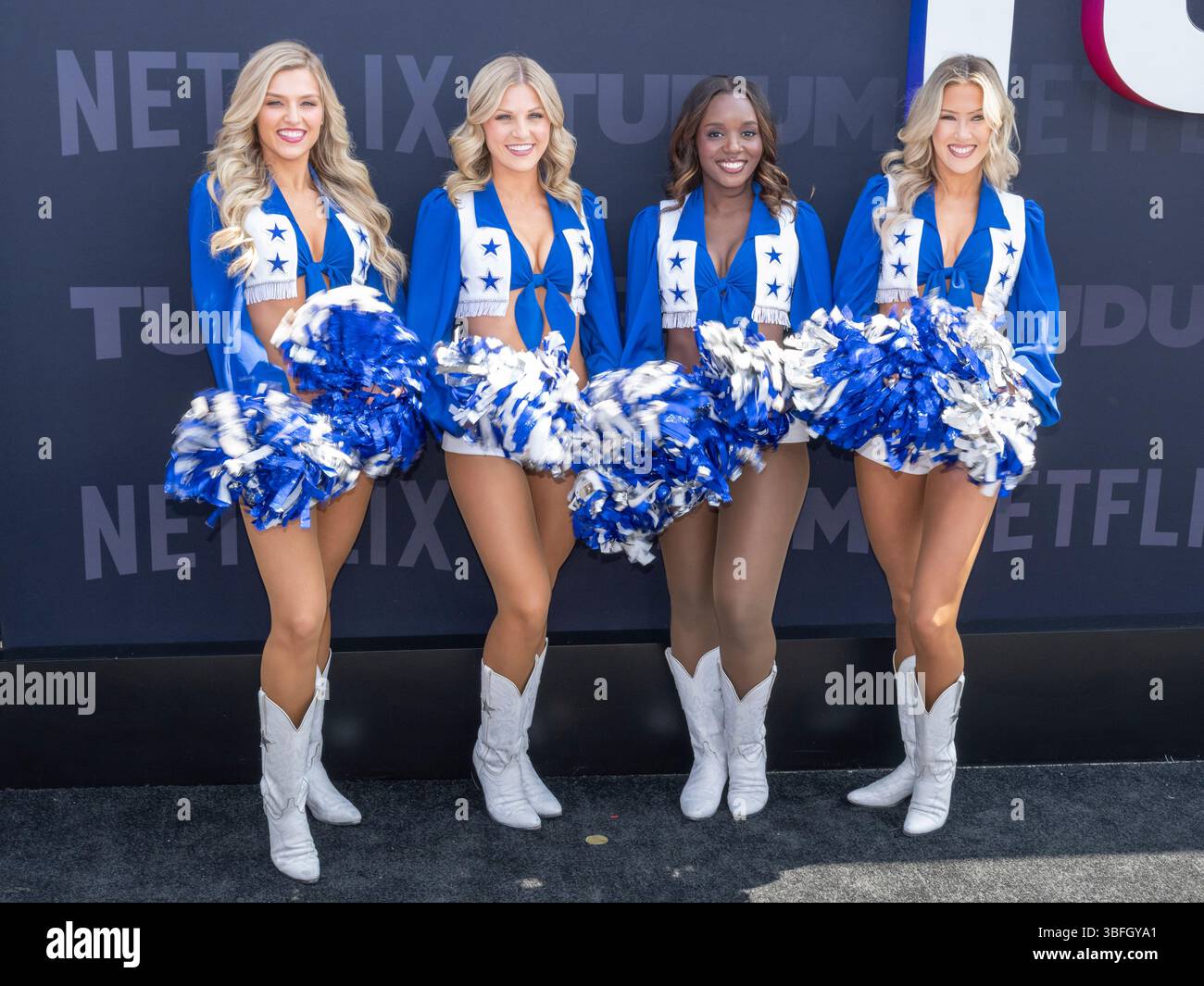 May 31, 2025, Los Angeles, California, USA: Dallas Cowboys Cheerleaders ...