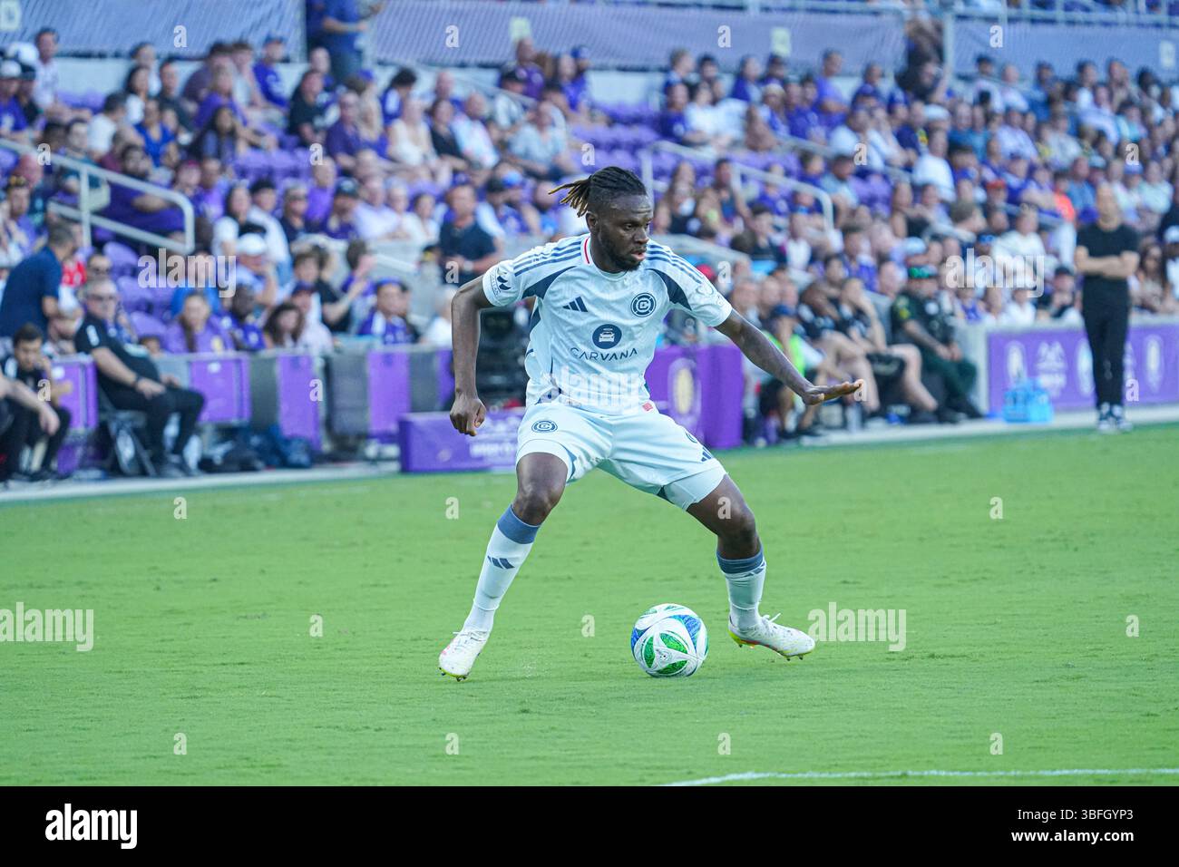 Orlando, Florida, USA, May 31, 2025, Chicago Fire player Rominigue ...