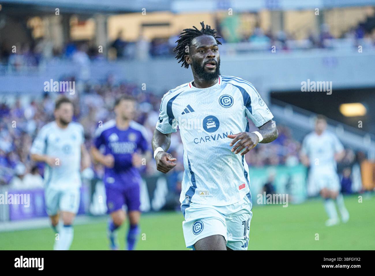 Orlando, Florida, USA, May 31, 2025, Chicago Fire player Jonathan Bambe ...