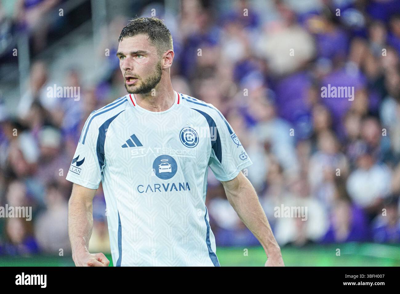 Orlando, Florida, USA, May 31, 2025, Chicago Fire fplayer Hugo Cuypers ...