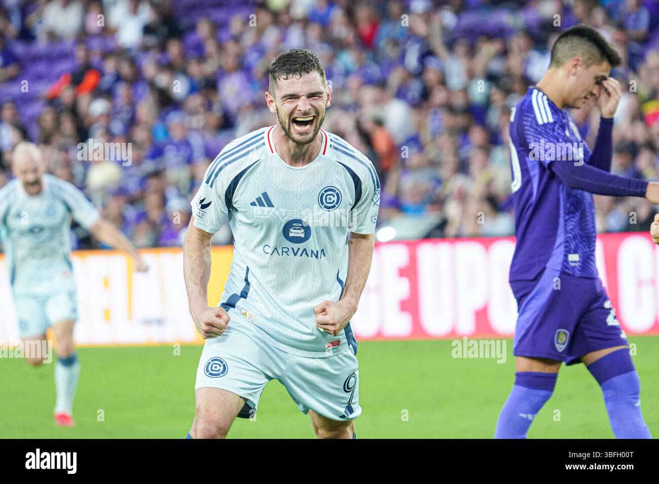 Orlando, Florida, USA, May 31, 2025, Chicago Fire fplayer Hugo Cuypers ...