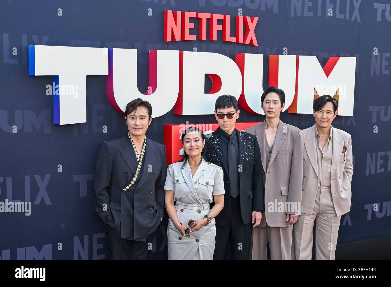 31 May 2025 - Los Angeles, California - (L-R) Lee Byung Hun, Kang Ae ...
