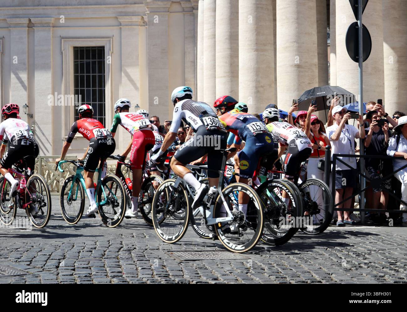 Roma, Italy. 01st June, 2025. The 21st and final stage of 108th edition ...