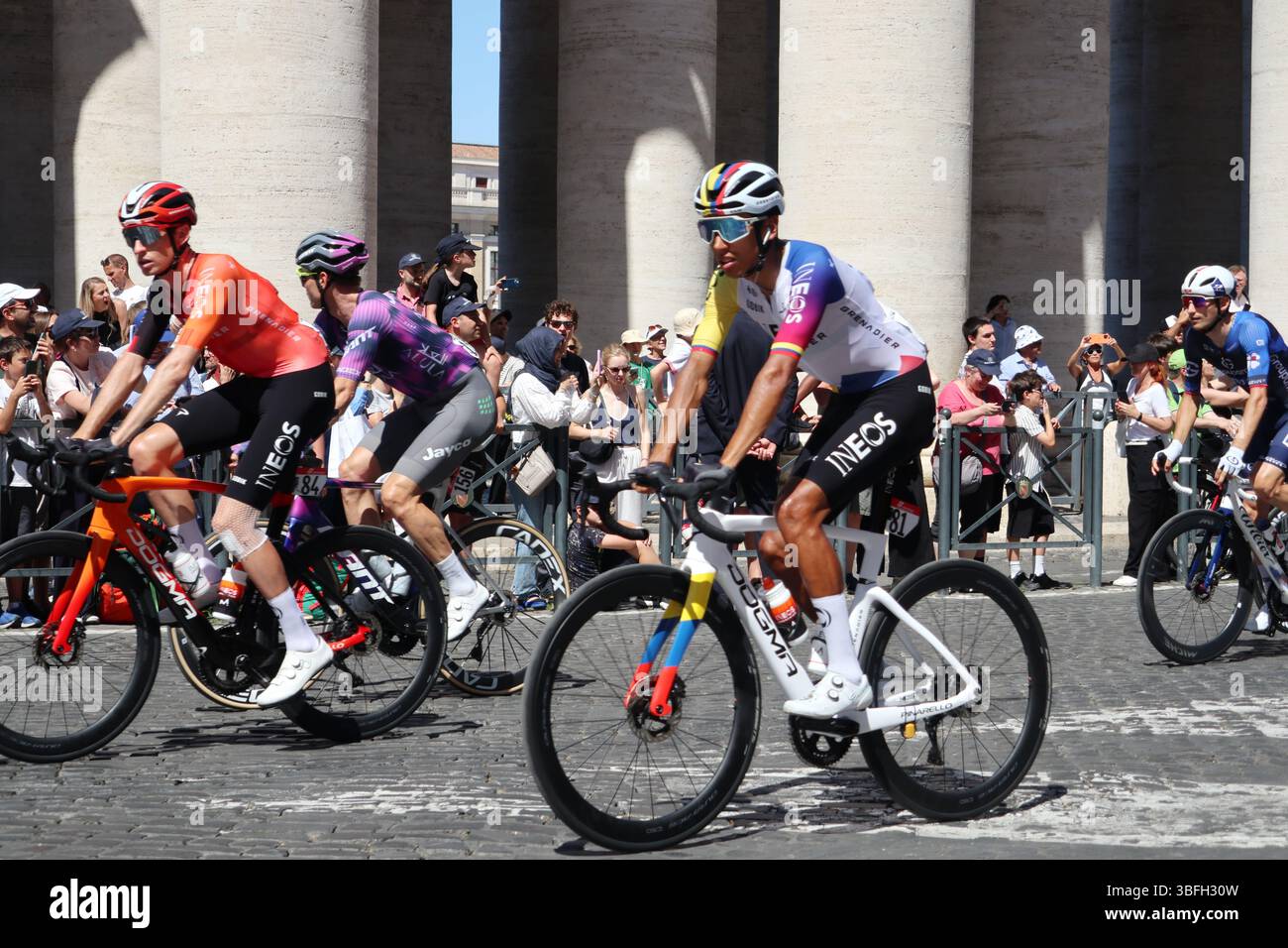 The 21st and final stage of 108th edition of Giro d'Italia bycicle race ...