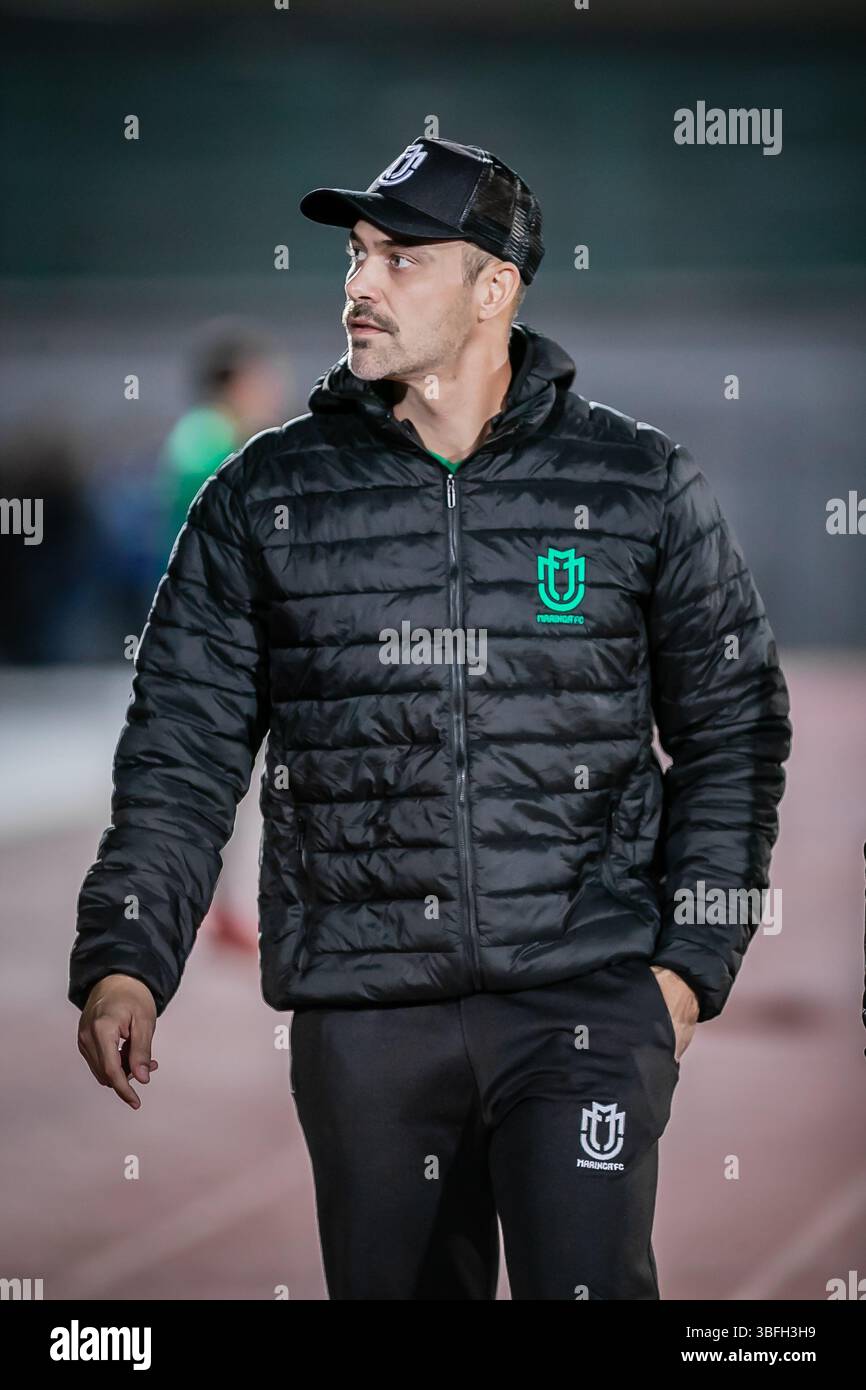 PR - MARINGA - 06/01/2025 - BRAZILIAN C 2025, MARINGA x ITUANO - Maringa coach during the match ...