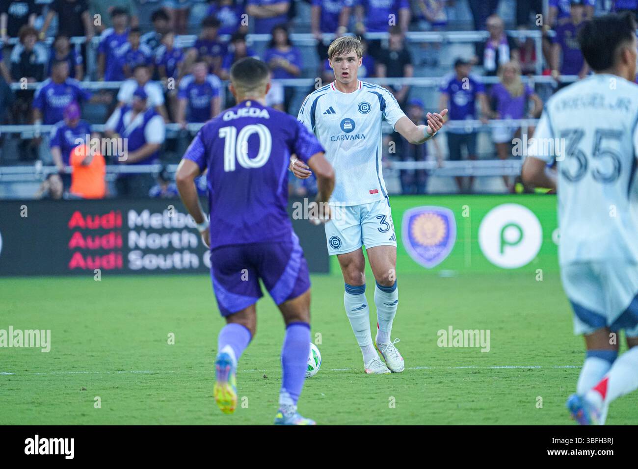 Orlando, Florida, USA, May 31, 2025, Chicago Fire player Christopher ...