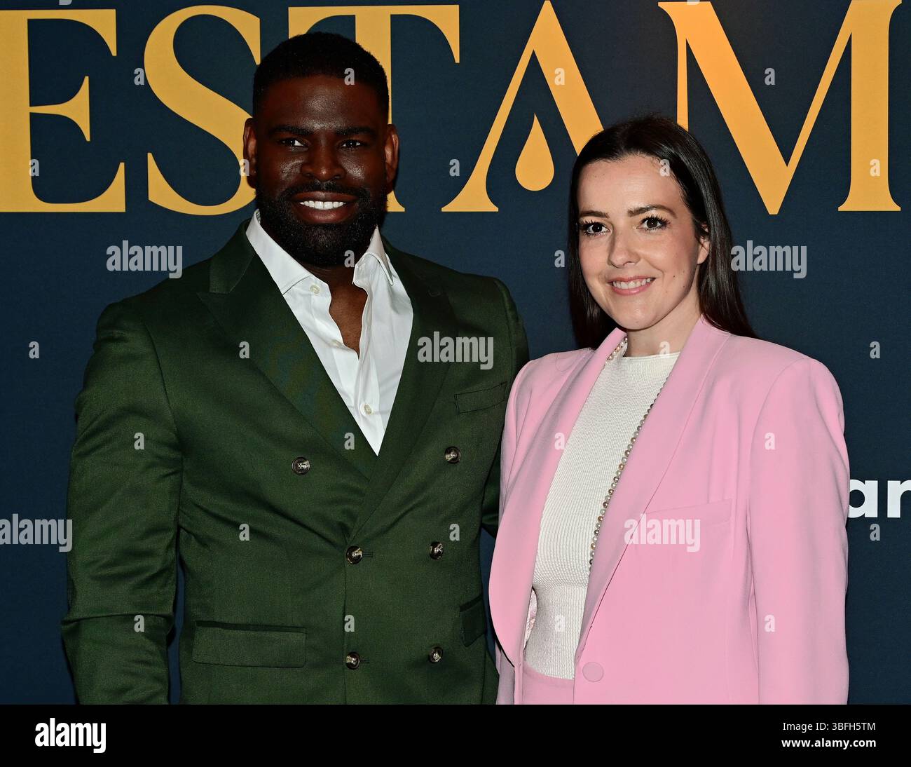 London, UK. 1st June, 2025. John Omole, Juliet Angus at Gala Premiere ...