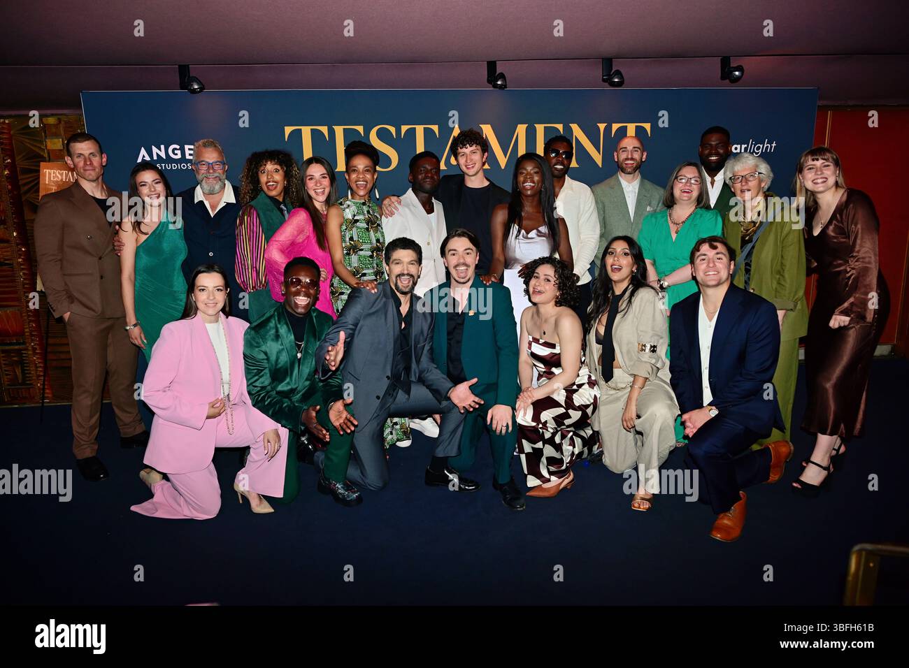 London, UK. 1st June, 2025. The Casts of the TESTAMENT at Gala Premiere ...