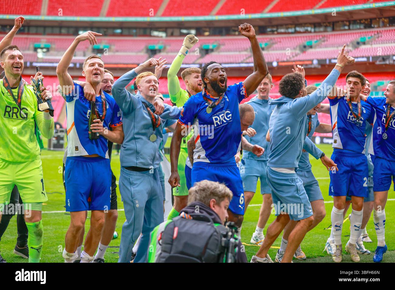 Wembley Stadium, London, UK. 1st June, 2025. during the Vanarama ...