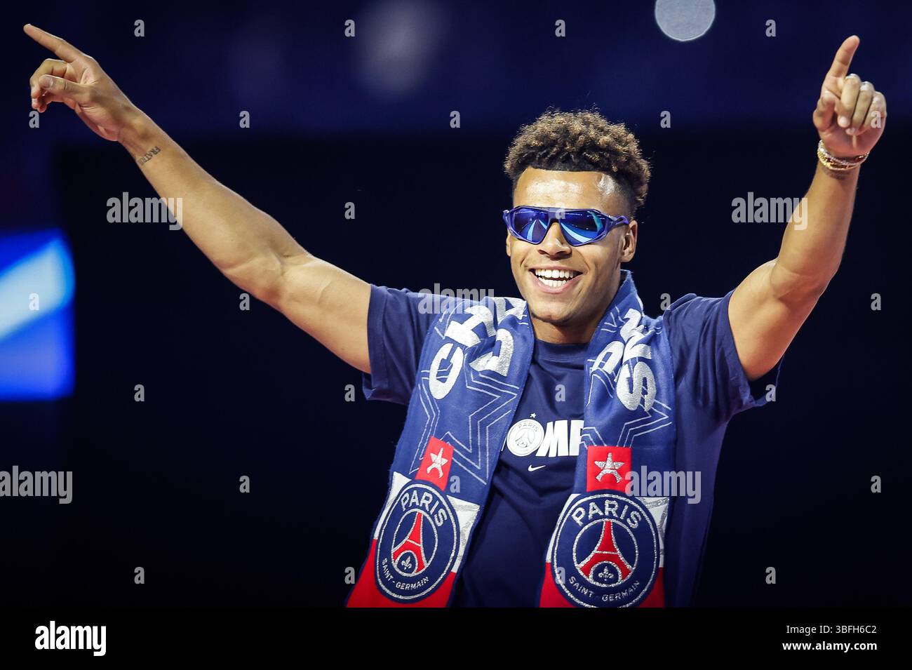 Paris, France, France. 1st June, 2025. Desire DOUE of PSG during a ...