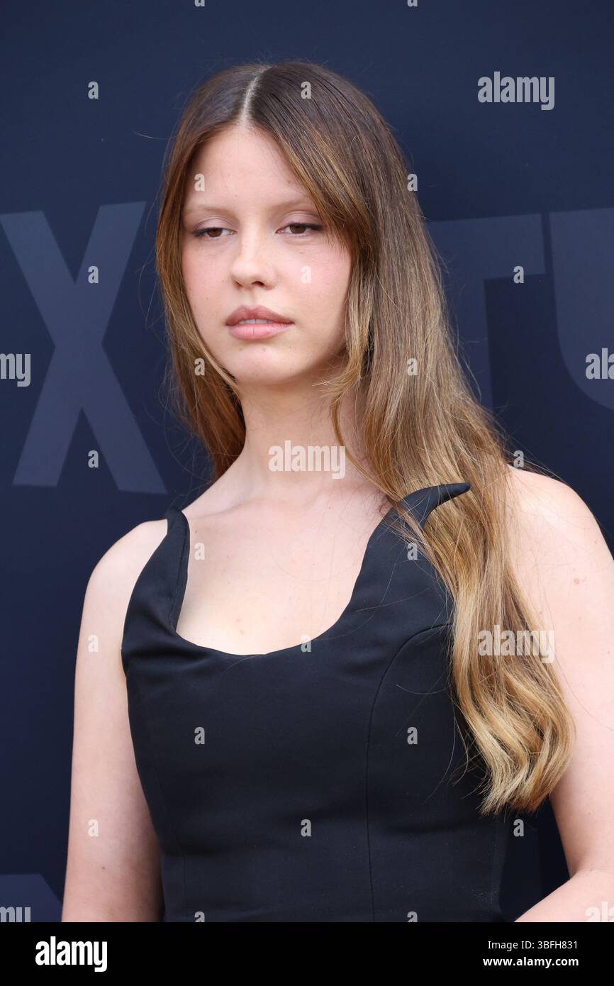 LAS VEGAS - MAY 31: Mia Goth at the Netflix Tudum 2025 at the Kia Forum ...