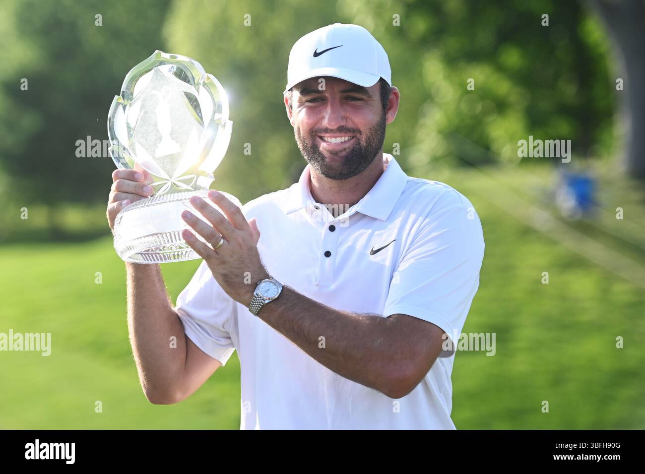 Dublin, Ohio, USA. 1st June, 2025. Scottie Scheffler wins the 2025 ...