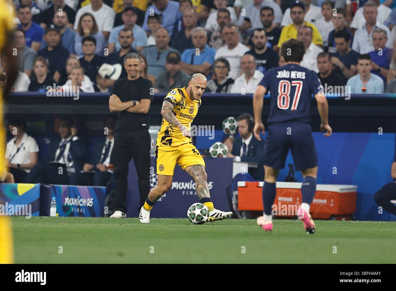 Federico Dimarco (Inter), MAY 31, 2025 - Football / Soccer : "UEFA ...