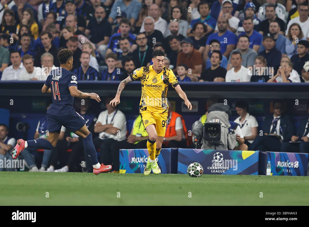 Alessandro Bastoni (Inter), MAY 31, 2025 - Football / Soccer : "UEFA ...