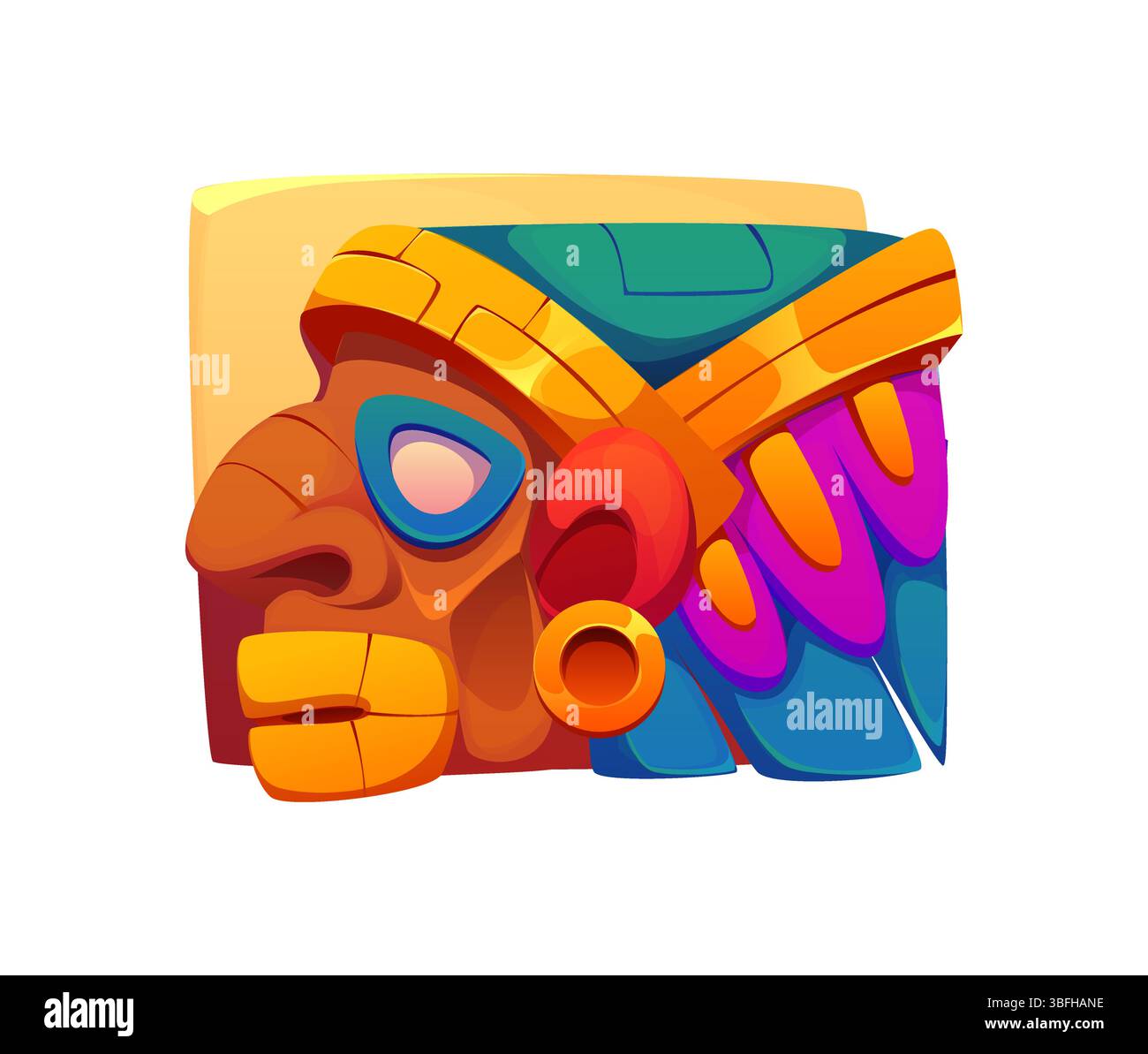 Blocks ethnic Stock Vector Images - Alamy