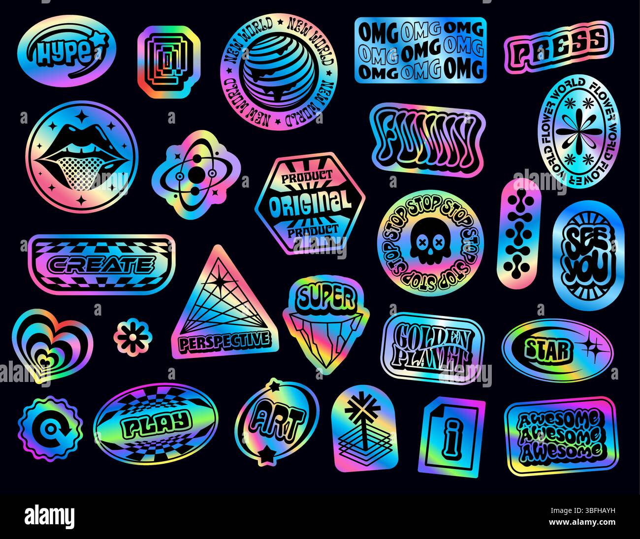 Silver metal retro tape Stock Vector Images - Alamy