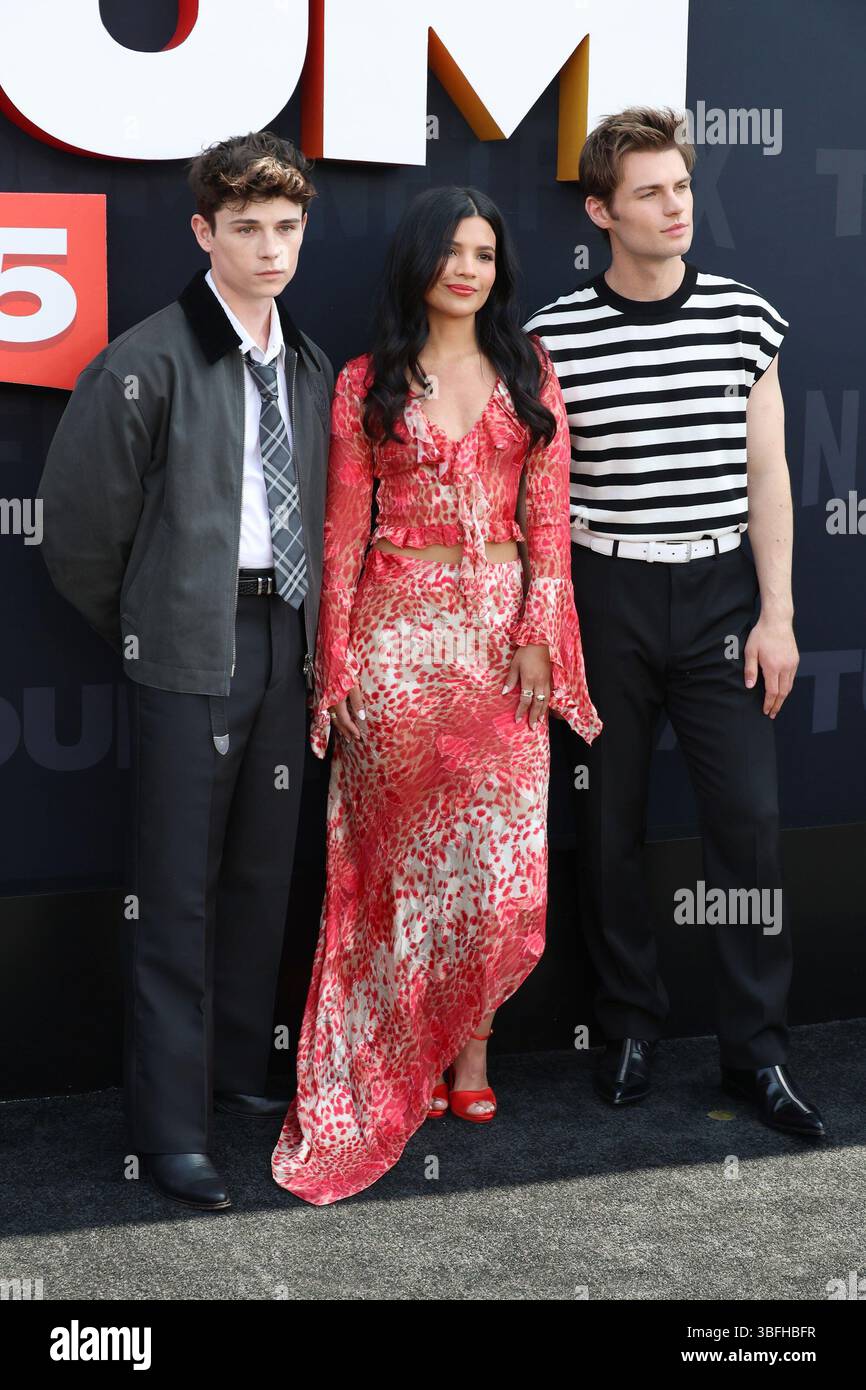 Ashby Gentry, Nikki Rodriguez, Noah LaLonde at arrivals for Netflix ...