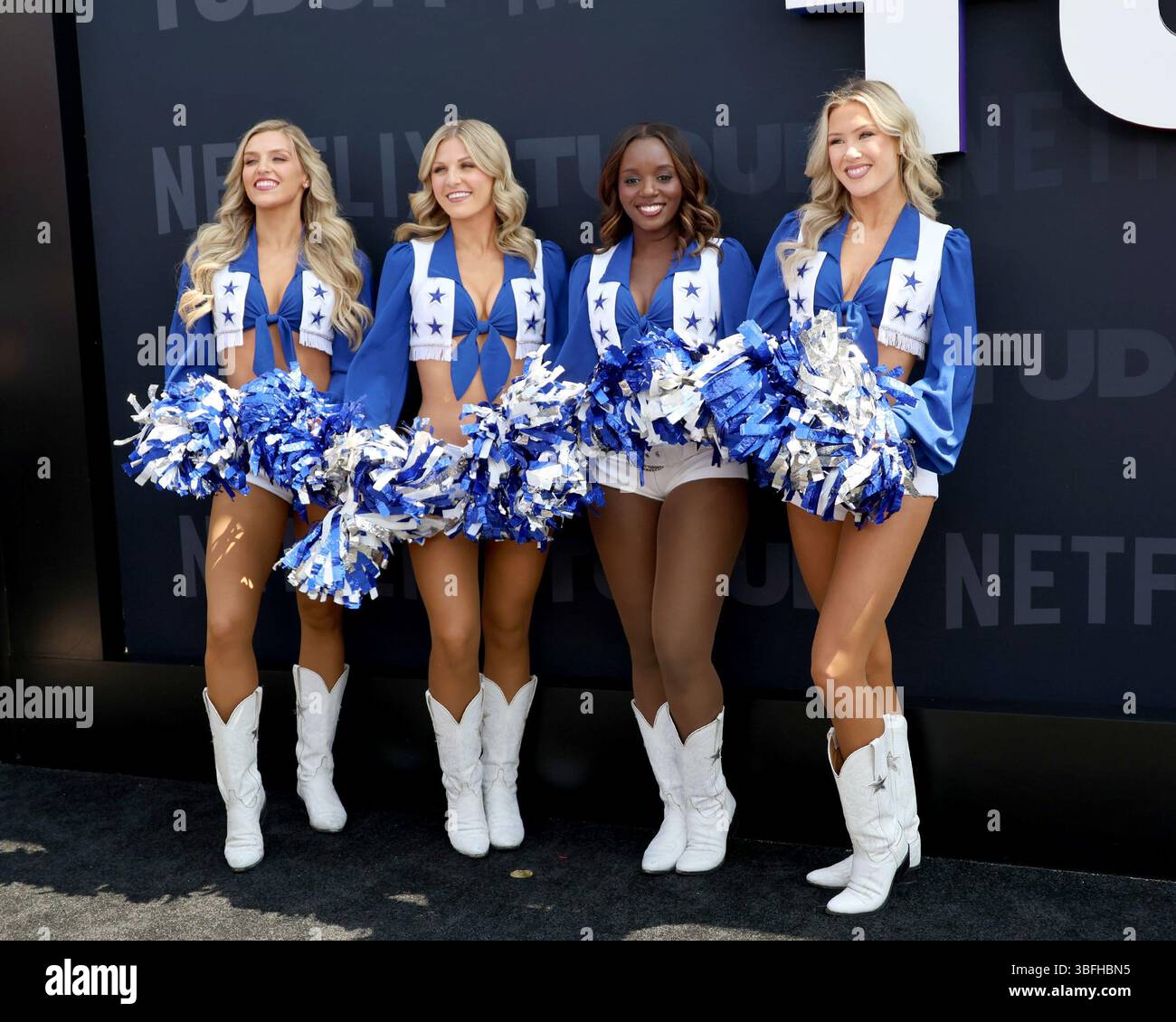 Dallas Cowboys Cheerleaders Madeline, Kennedy, Kelee, Megan at arrivals ...