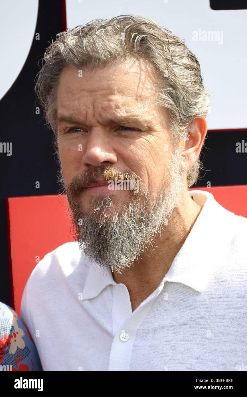 May 31, 2025, Los Angeles, Ca, USA: LAS VEGAS - MAY 31: Matt Damon at ...
