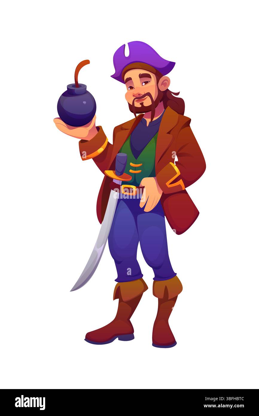 Captain bomb Cut Out Stock Images & Pictures - Alamy