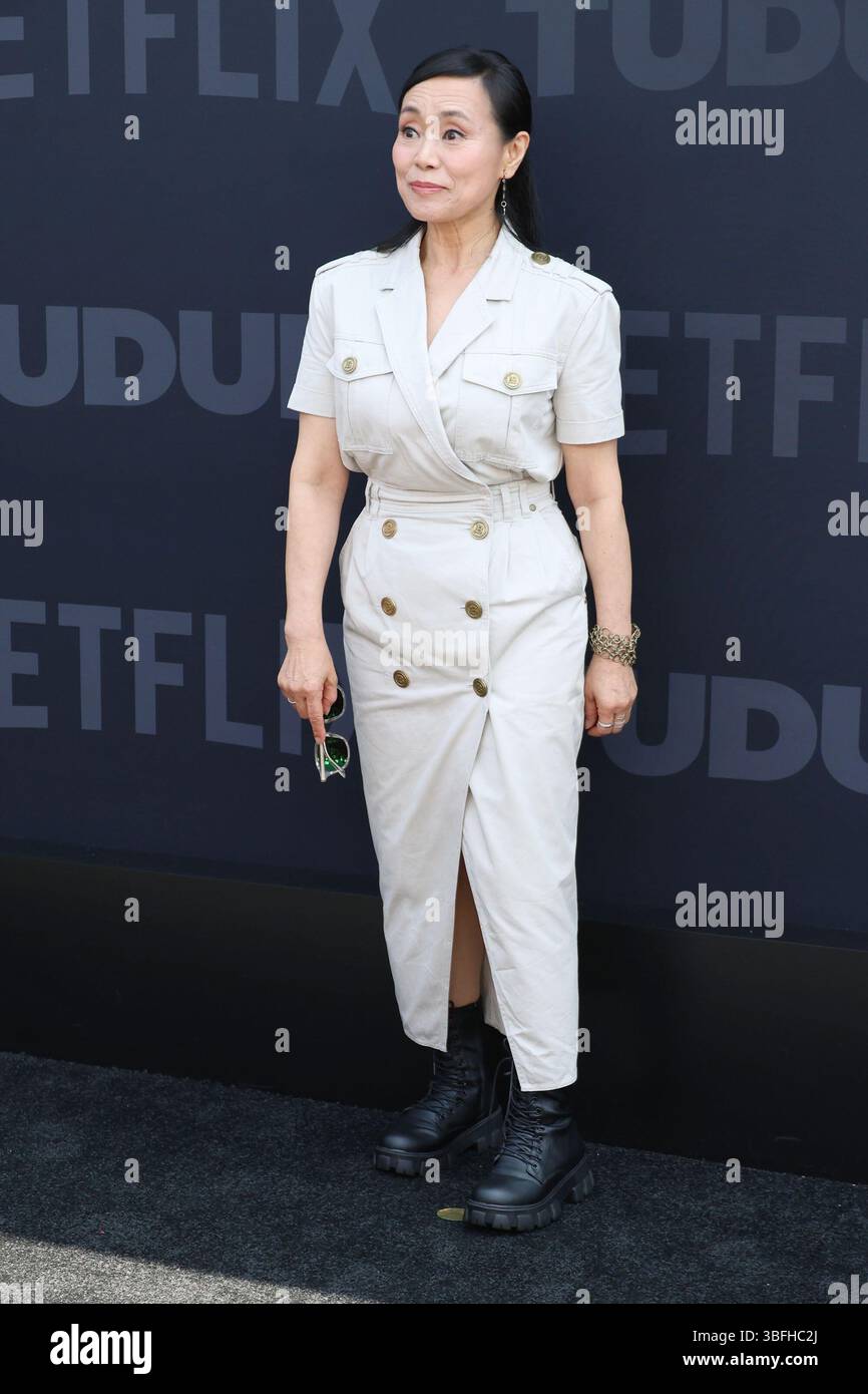 Kang Ae-sim at arrivals for Netflix Tudum 2025: The Live Event, Kia Forum, Los Angeles, CA, May ...