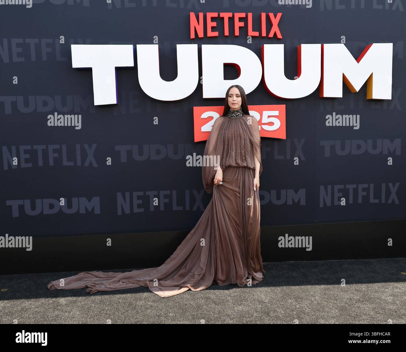 Sofia Carson at arrivals for Netflix Tudum 2025: The Live Event, Kia ...
