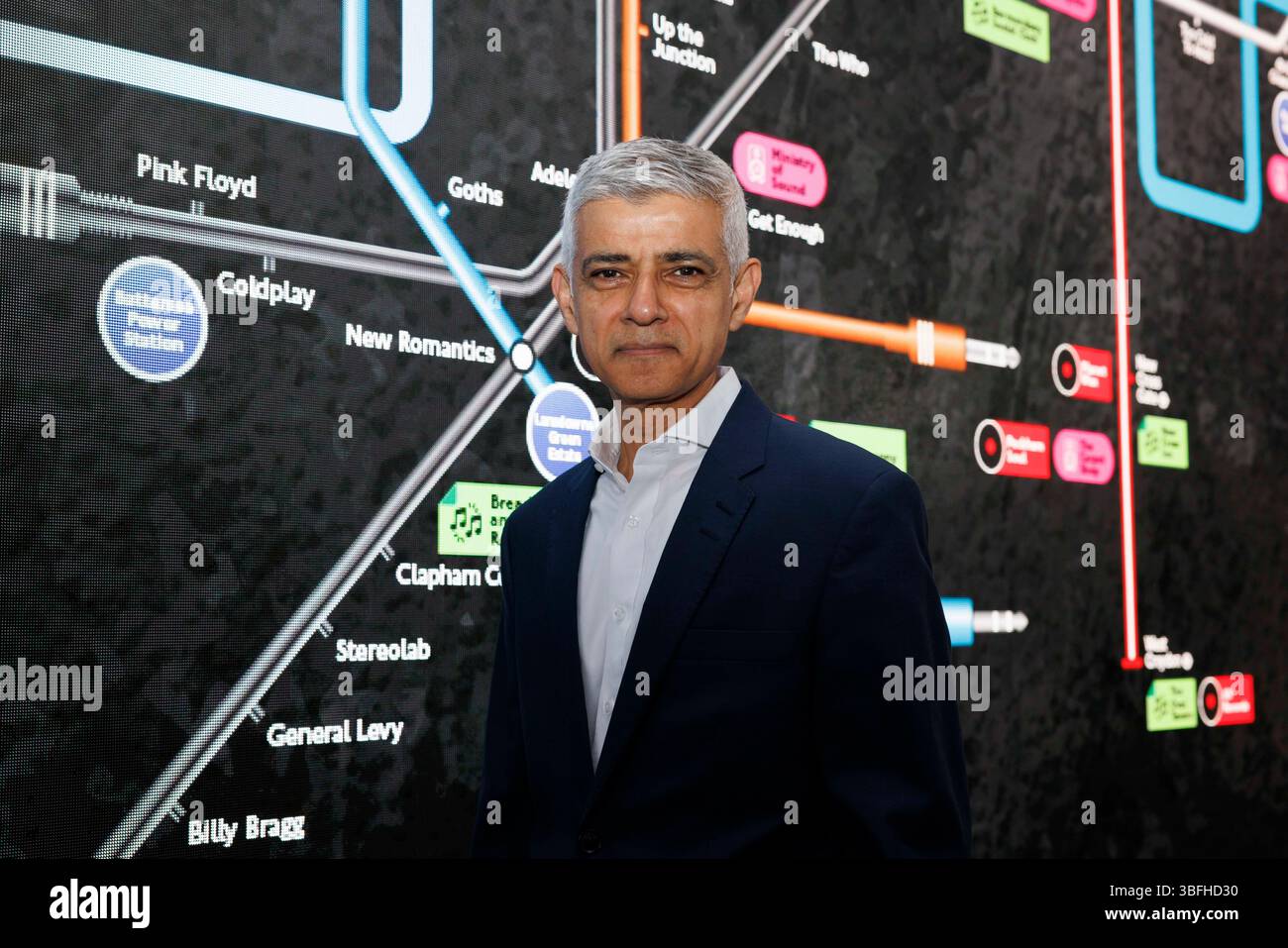 London Grassroots Music Tube Map launched at the Outernet this morning ...