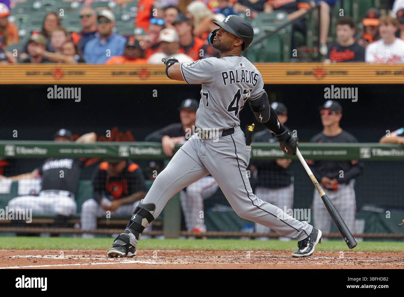 Baltimore, United States. 05th Apr, 2025. Chicago White Sox Outfielder ...