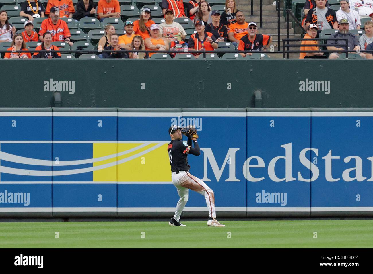 Baltimore, United States. 05th Apr, 2025. Baltimore Oriole Outfielder ...