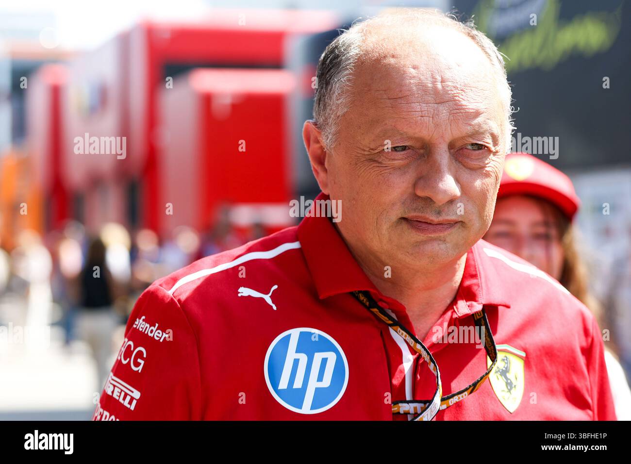 Barcelona, Spain. 01st June, 2025. Frédéric Vasseur (FRA) Scuderia ...