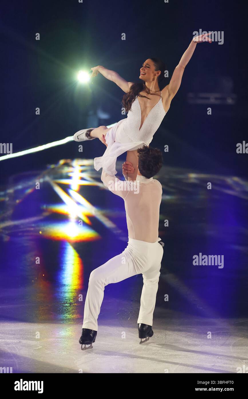 Makuhari event hall, Chiba, Japan. 31st May, 2025. & Laurence Fournier ...