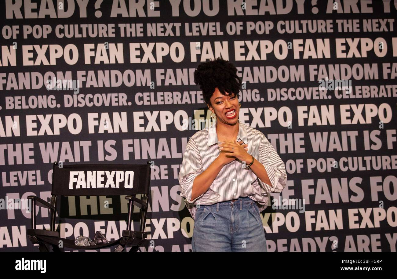 May 31, 2025, Dallas, Texas, USA: SONEQUA MARTIN-GREEN at Fan Expo in ...