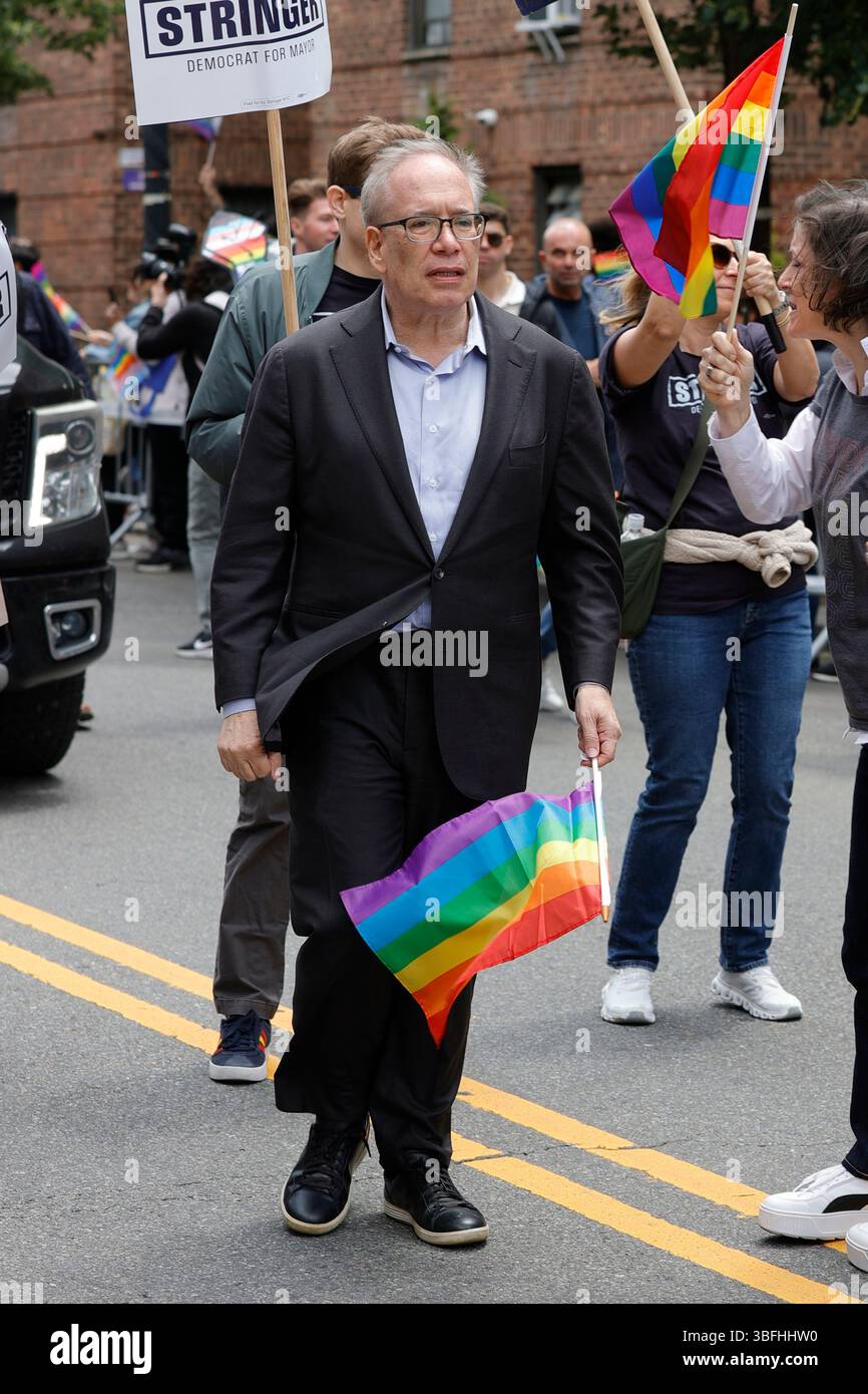JACKSON HEIGHTS, QUEENS, NEW YORK CITY – JUNE 1, 2025: Scott Stringer ...