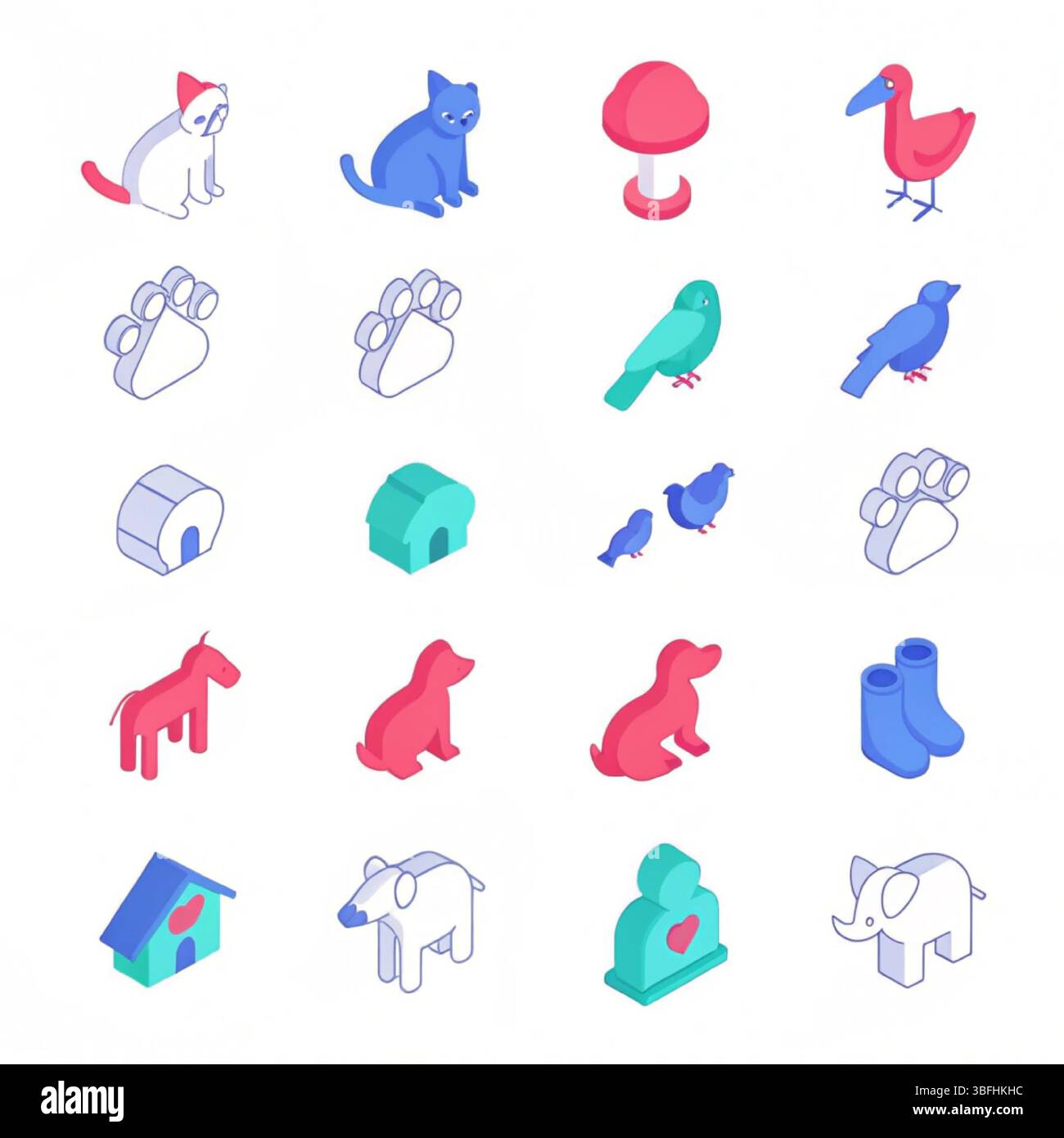 Animal hospital vector vectors Stock Vector Images - Alamy