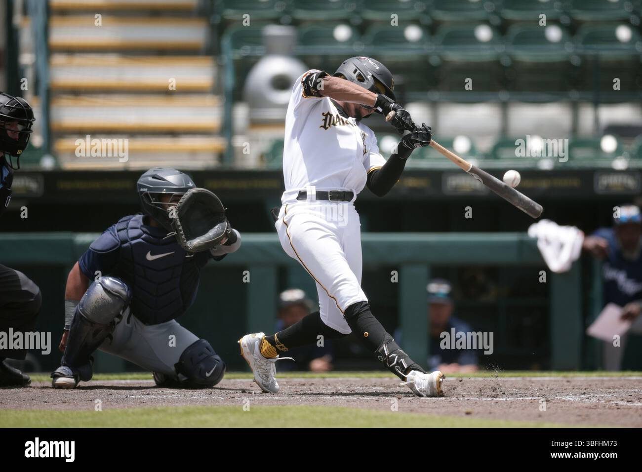 Bradenton, FL: Bradenton Marauders right fielder Braylon Bishop (2 ...
