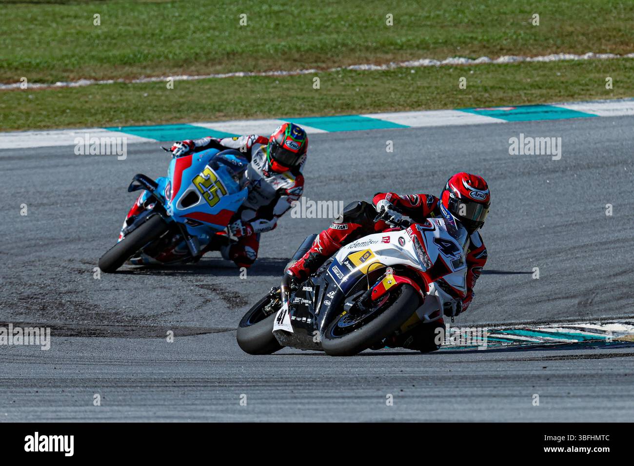 SEPANG, SGR - JUNE 01: Nakarin Atiratphuvapat of Thailand and Honda ...