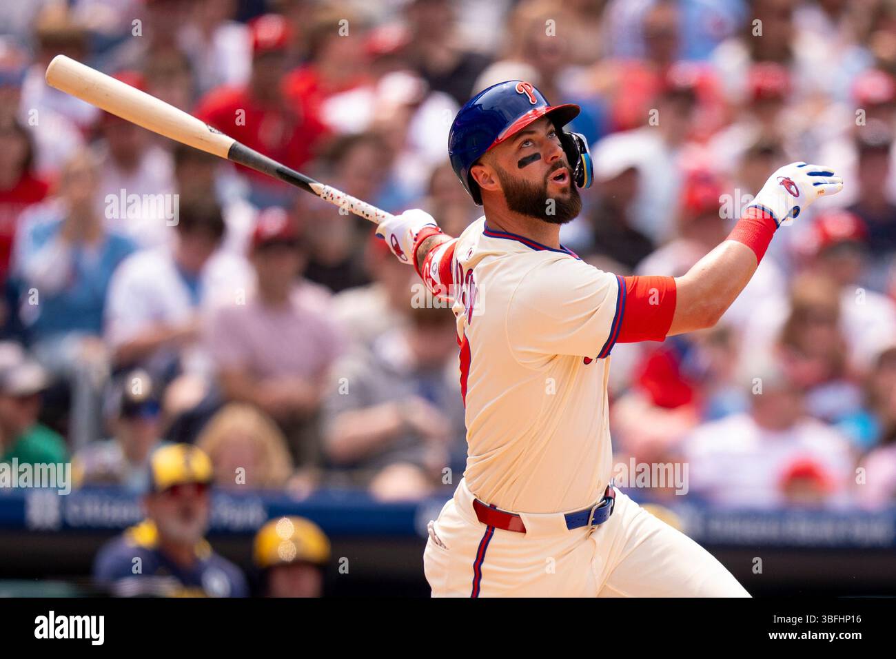 Philadelphia Phillies' Weston Wilson in action during a baseball game ...