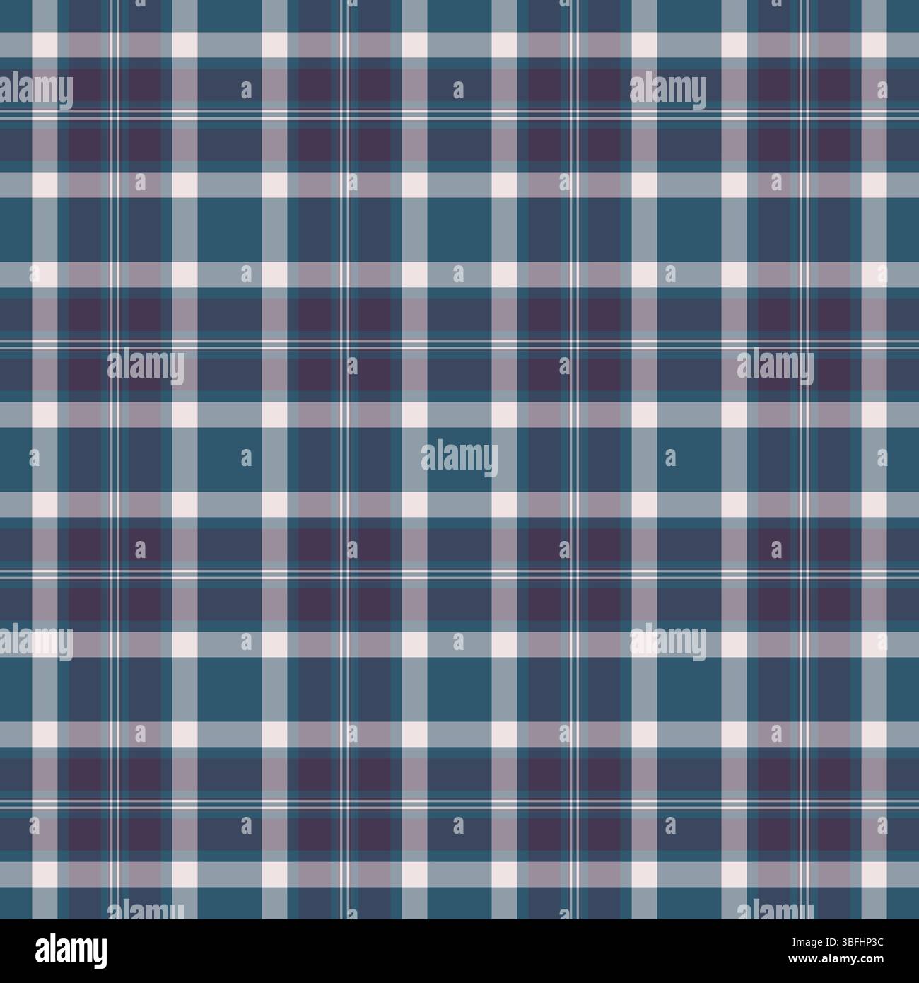 Classic plaid pattern in cool blues and purples. Seamless, versatile ...