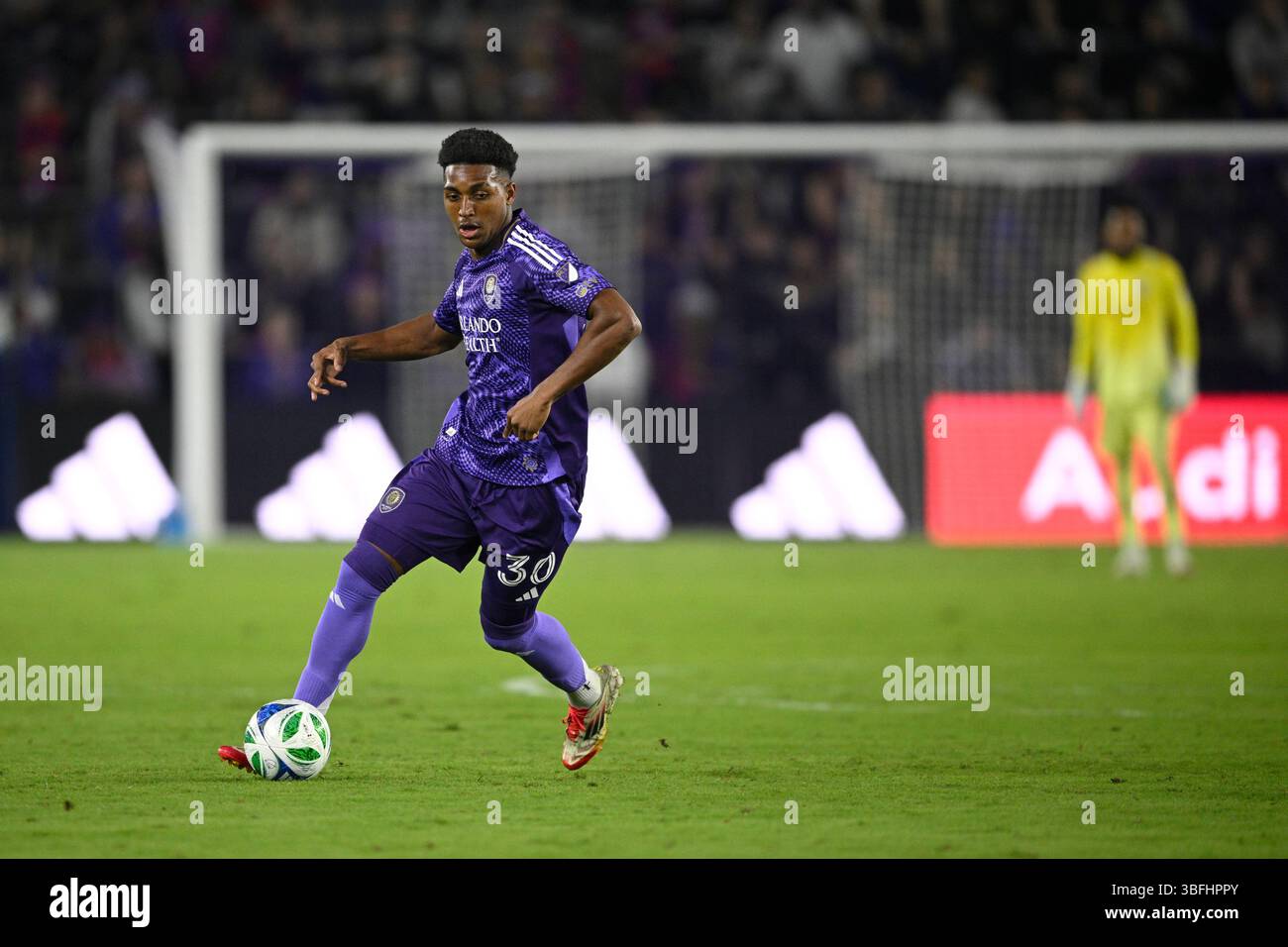 Orlando City defender Alex Freeman (30) during an MLS soccer match ...