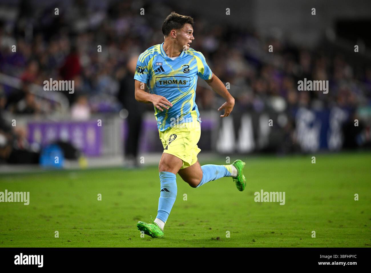 Philadelphia Union defender Frankie Westfield (39) during an MLS soccer ...