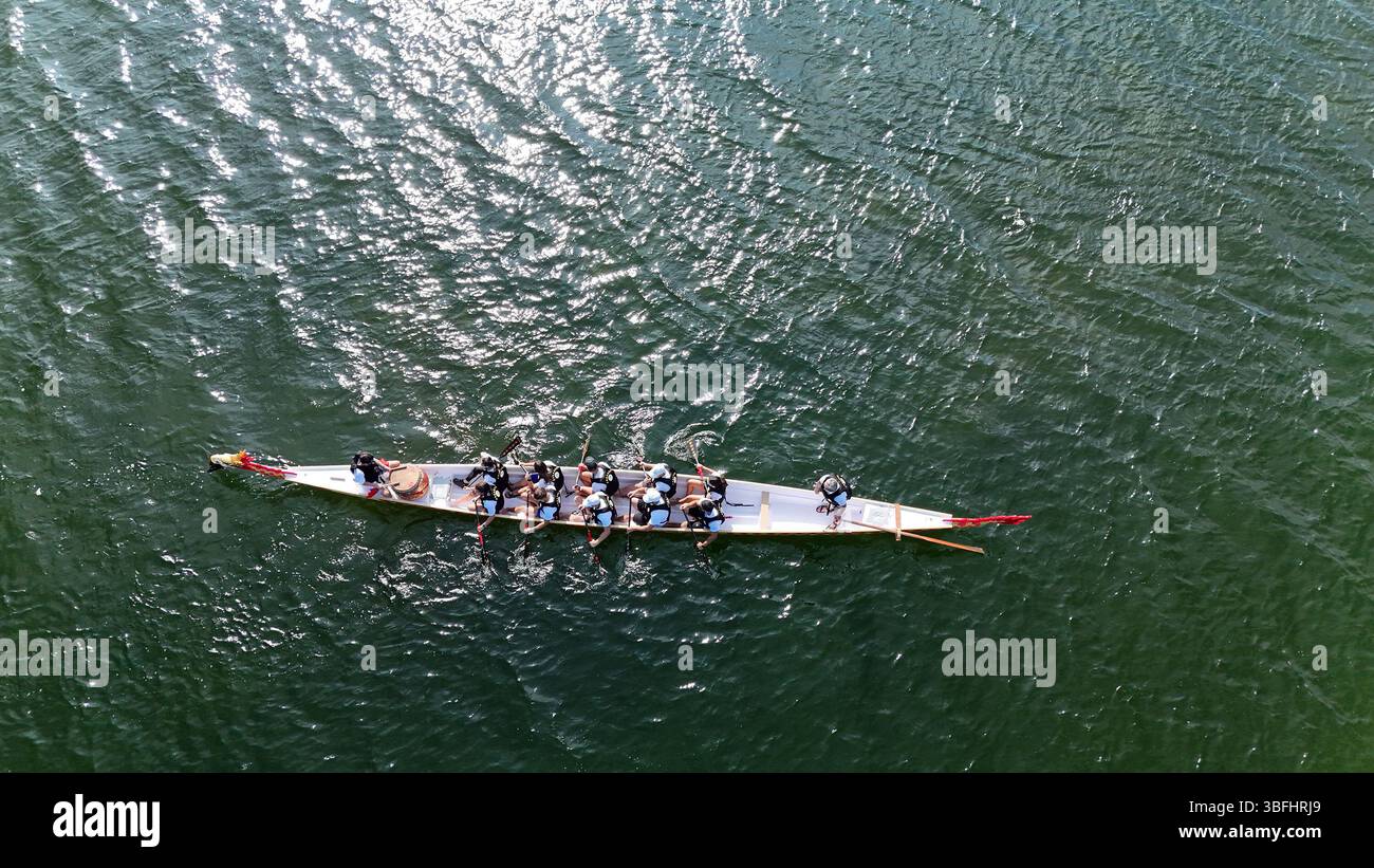 (250602) -- ATHENS, June 2, 2025 (Xinhua) -- An aerial drone photo ...
