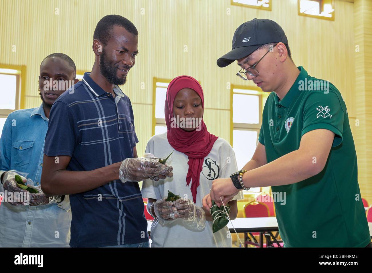 Maputo. 31st May, 2025. This photo taken on May 31, 2025 shows teachers ...