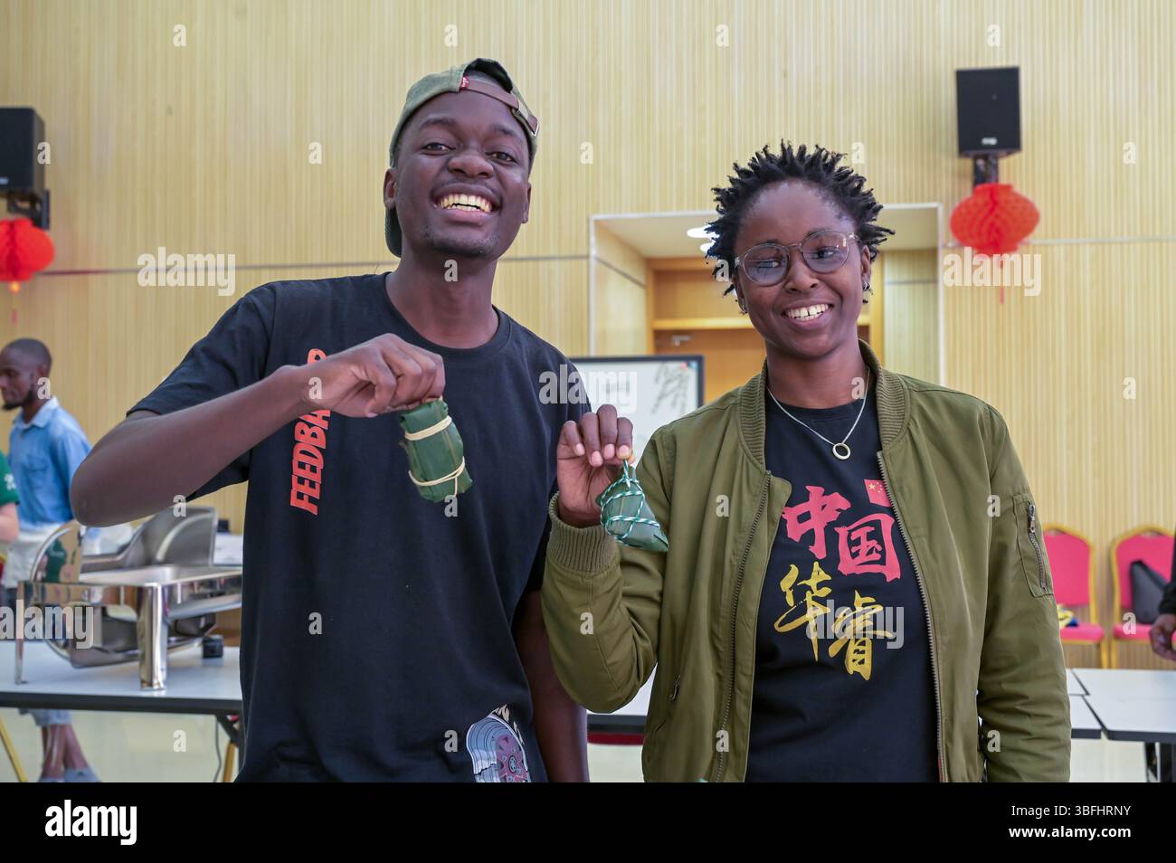 Maputo, Mozambique. 31st May, 2025. Students of the Confucius Institute ...