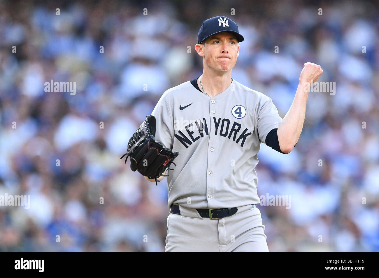 LOS ANGELES, CA - JUNE 01: New York Yankees pitcher Ryan Yarbrough (33 ...