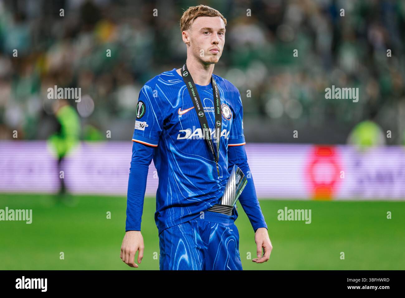 Wroclaw, Poland. 28th May, 2025. Cole Palmer of Chelsea seen during the ...