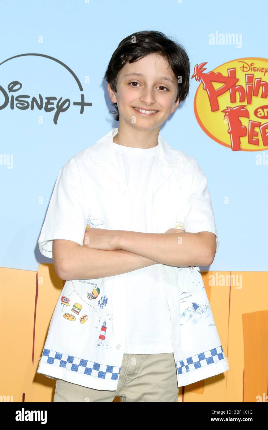 May 30, 2025, Los Angeles, Ca, USA: LOS ANGELES - MAY 31: Max Matenko at the Phineas And Ferb ...